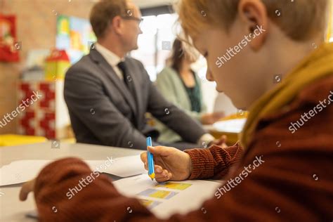 Illustration Picture Shows First Language Screening Editorial Stock