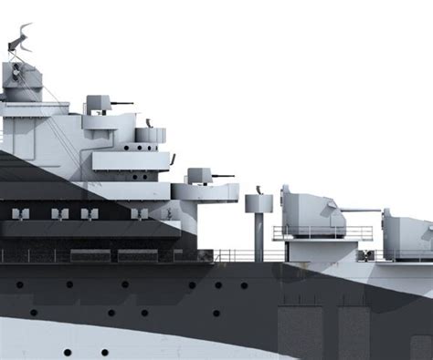 Artstation Uss Essex Cv9 Starboard Side View Artworks