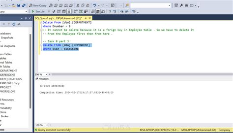 إنشاء وتعديل وتطوير قواعد البيانات باستخدام Sql خمسات