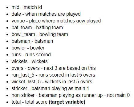 Building An Ipl Score Predictor End To End Ml Project