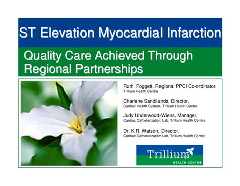 Ppt St Elevation Myocardial Infarction St Elevation Myocardial