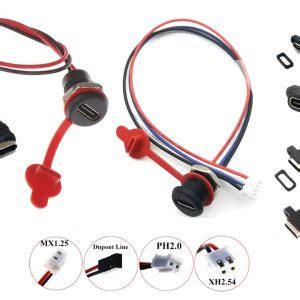 Waterproof Type C Usb Fast Charging Port