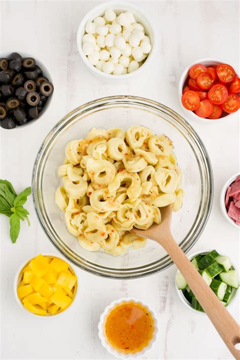Mediterranean Tortellini Caprese Salad Costco Copycat Kitchen Divas