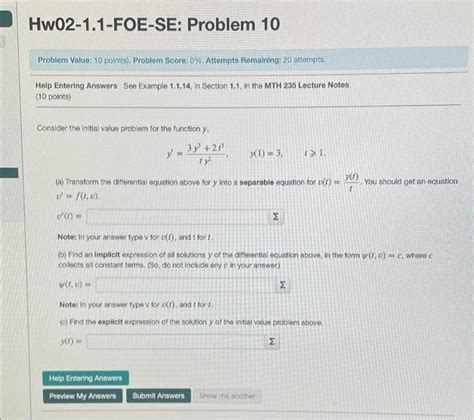 Solved Use The Integrating Factor Method To Find Y Solution