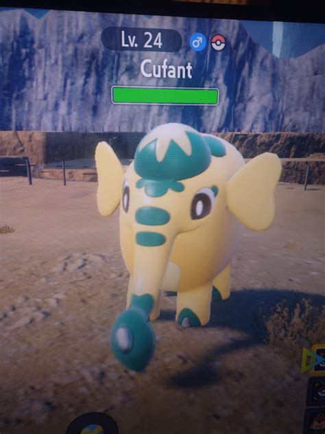 [9] Shiny Cufant In Violet Evolution R Shinypokemon