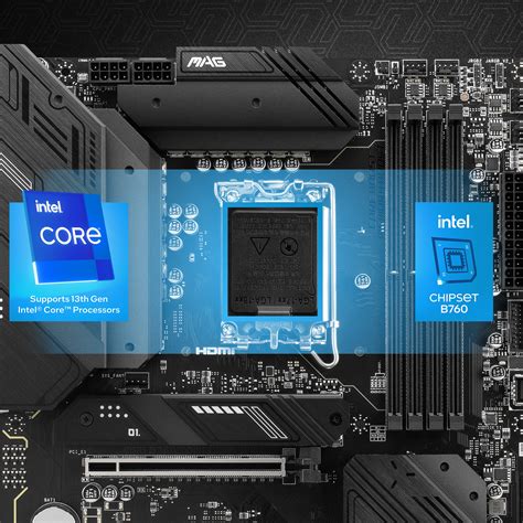 Buy MSI MAG B760 Tomahawk WIFI DDR4 Intel Motherboard Supports Intel 12th 13th 14th Gen