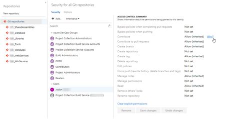 C Cant Complete A Pull Request On Azure Devops Stack Overflow