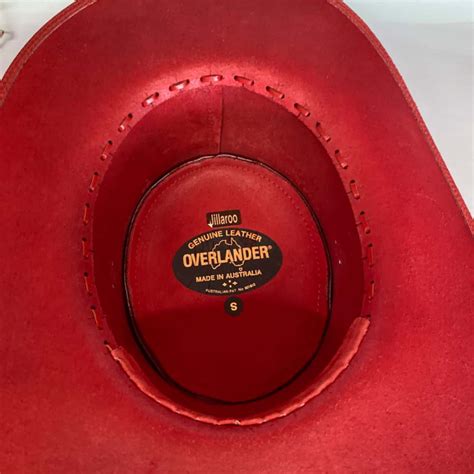 Overlander Unisex Leather Hat Size Small S