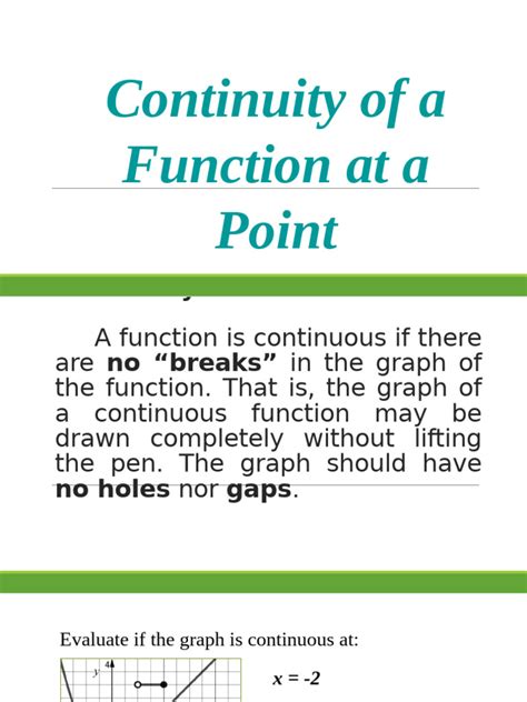 Continuity Of A Function Pdf Mathematical Analysis Mathematical Relations