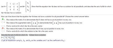 Solved Let A 1 2 1 4 4 0 4 0 4 And B B1 B2