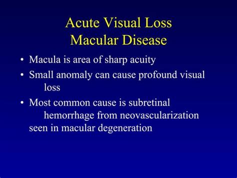 Acute Visual Loss Pdf