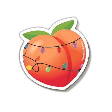 The Best Ts For Stoners • Lit Peach Booty Emoji 🍑 Sticker Kushkards