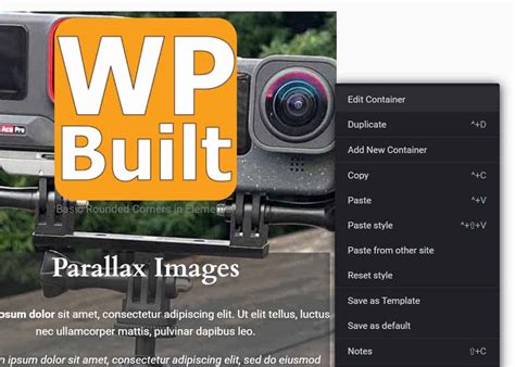 How To Make Parallax Backgrounds In Elementor Wpbuilt