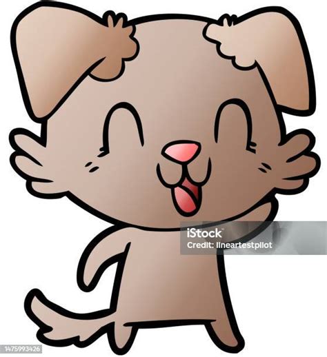 สุนัขการ์ตูนหัวเราะ ภาพประกอบสต็อก ดาวน์โหลดรูปภาพตอนนี้ การ์ตูน ผลิตภัณฑ์ศิลปะ ความตลก