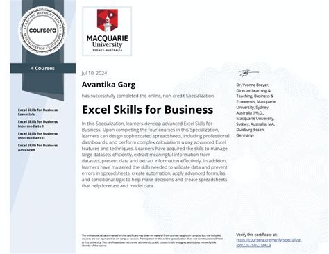 Excelskills Dataanalysis Businessintelligence Avantika Garg