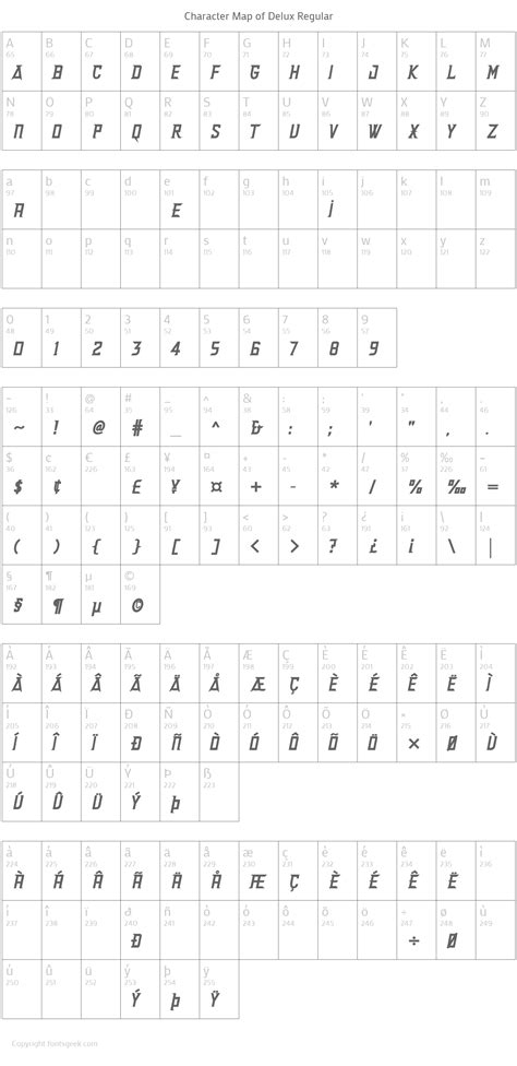 Delux Regular Download For Free View Sample Text Rating And More On Fontsgeek Com