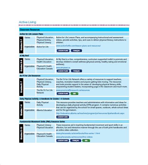 Class List Template 8 Free Sample Example Format Download