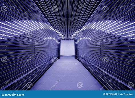 Modern Futuristic Tunnel Building Abstract Background Stock Image Image Of Pathway