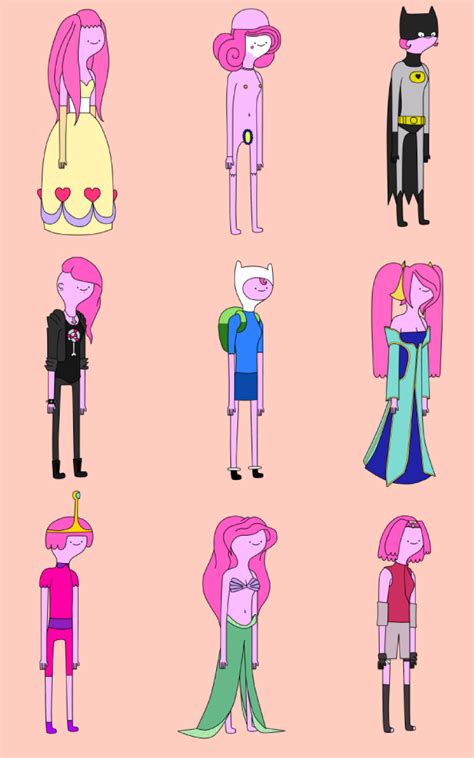 Princess Bubblegum Outfits By Jaywhale On Deviantart