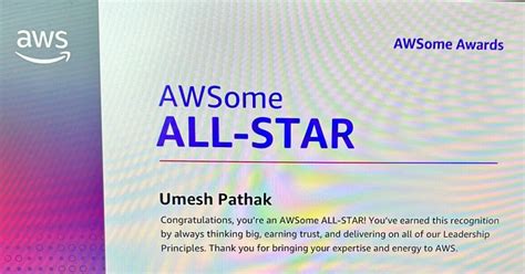 umesh pathak on linkedin thinkbig awsomeawards