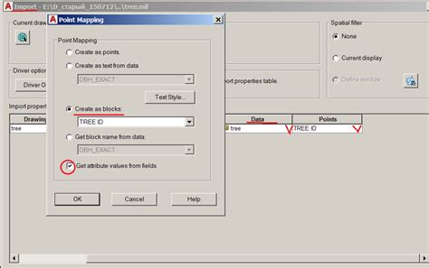 Solved Replace Points With Blocks That Have Labels Autodesk Community