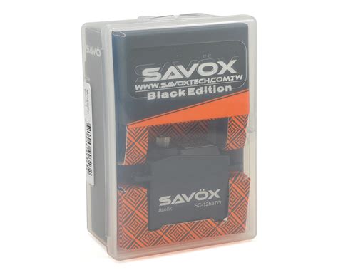 Savox SC TG Black Edition Standard Digital High Speed Titanium Gear Servo SAV SC TG