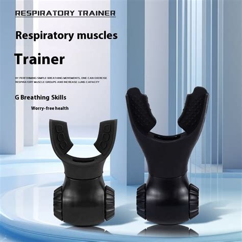 Portable Lung Capacity Breathing Trainer Pro Muscleup