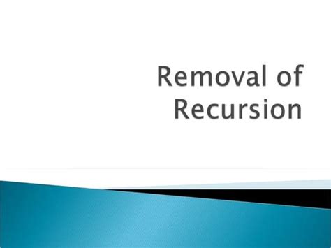 Recursion Pdf