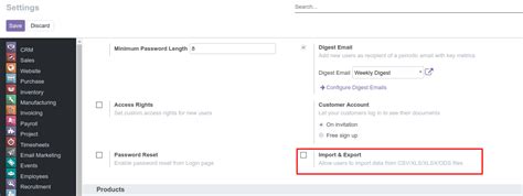 11 12 Wishlist Ability To Disable Export Records For User Issue 27750 Odoo Odoo GitHub