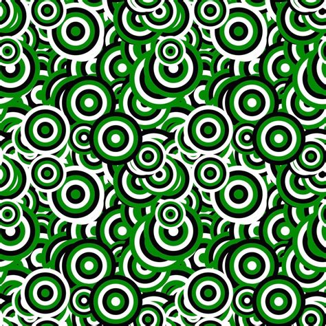 Seamless Abstract Concentric Circle Pattern Background Vector Graphic Design 39733454 Vector