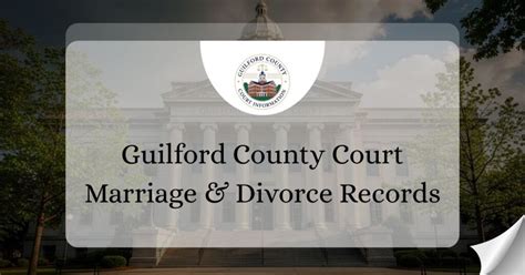 Guilford County Court Marriage And Divorce Records Guilford County Court
