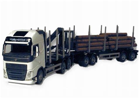 Emek Volvo Fh Xl Transporter Drewna Z Przycze Allegro Pl