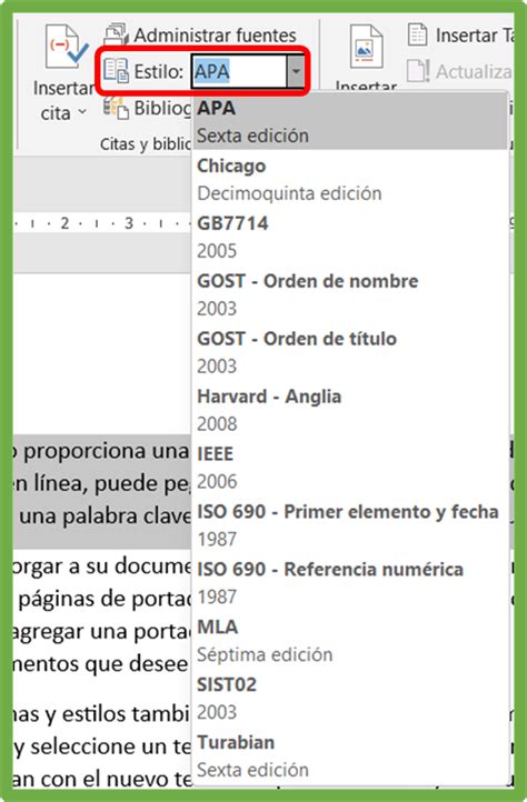 Como Insertar Citas Y Bibliografía En Word