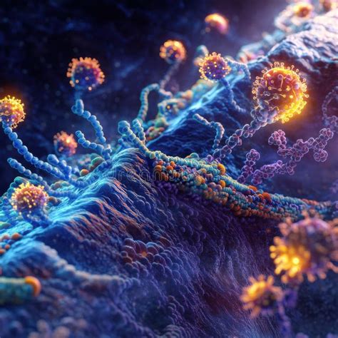 Close Up View Of Molecular Interactions Among Diverse Microbes And