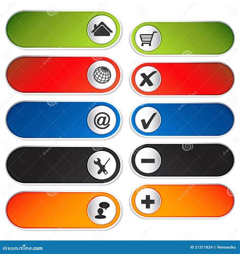 Vector Add Delete Item And Web Navigation Stock Vector Illustration Of Color Item
