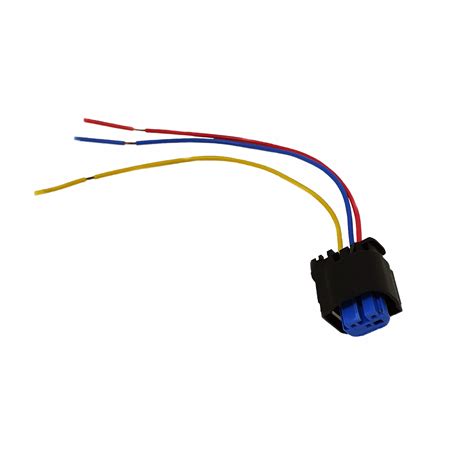 Conector 3 Vias Sensor De Pressão Sensor Azul Motortech Loja E Oficina Automotiva