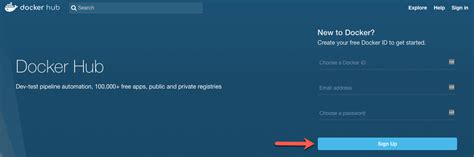 how to create a public private repository in docker hub and connect it remotely using command
