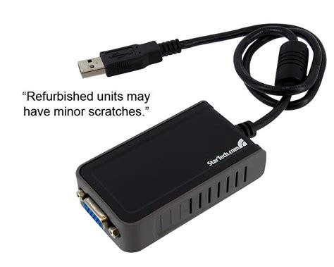 USB VGA Adapter Multi Monitor High Resolution Widescreen External USB To VGA Adapter