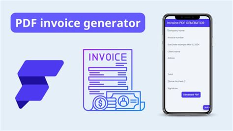 PDF Invoice Generator FlutterFlow
