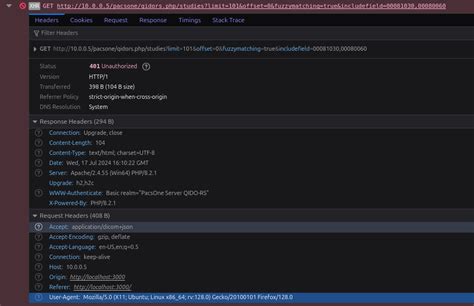 OHIF Don T Use The Auth Headers In The Configuration Support Open Health Imaging Foundation