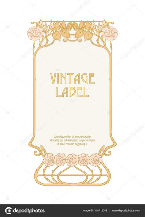 Label Decorative Frame Border Stock Vector By ElenaBesedina