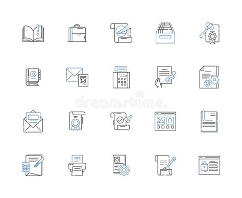 Communication Line Icons Collection Dialogue Messaging Connection Expression Interaction
