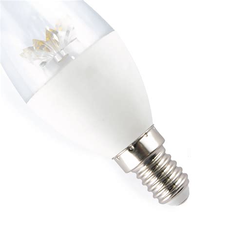 لمبة ليد بلحه 5 وات شفاف 6500 كيلفن E14 ابيض كانيون محلي