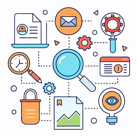 Data Analysis Research And Web Development Premium Ai Generated Vector