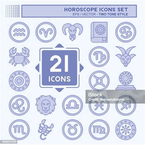 아이콘 별자리 설정 교육 기호와 관련이 있습니다 투톤 스타일 심플한 디자인 편집 가능 간단한 일러스트레이션 0명에 대한 스톡 벡터 아트 및 기타 이미지 Istock
