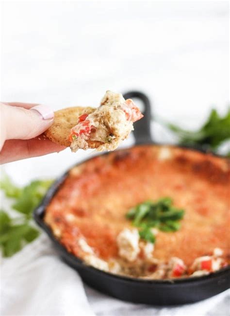 Healthier Hot Red Pepper Crab Dip Lively Table