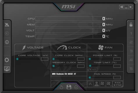 Msi Afterburner Detects Gpu But Doesnt Show Any Stats Msi Global English Forum