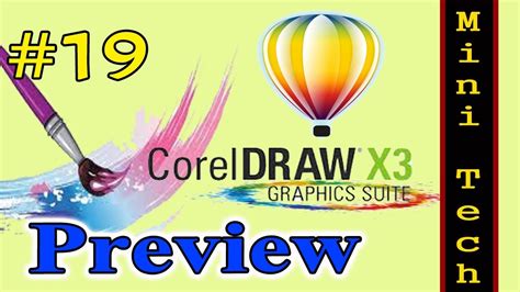 Coreldraw Tutorial The Basics For Beginners Preview Class 19 Youtube