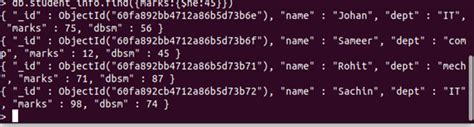 Mongodb Not Equal Learn The Different Examples Of Mongodb Not Equal
