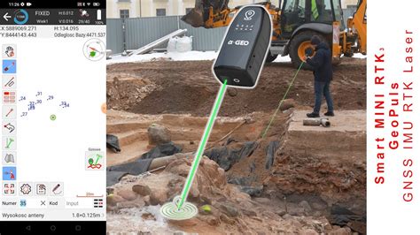 Odbiornik Gnss Imu Rtk Z Laserem Czyli Smart Mini Rtk V3 Z Technologią
